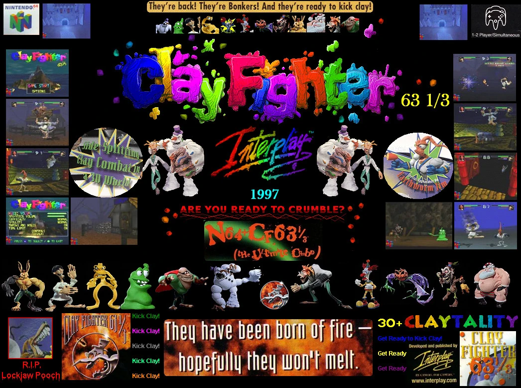 ClayFighter 63⅓/gallery | ClayFighter Wiki | Fandom