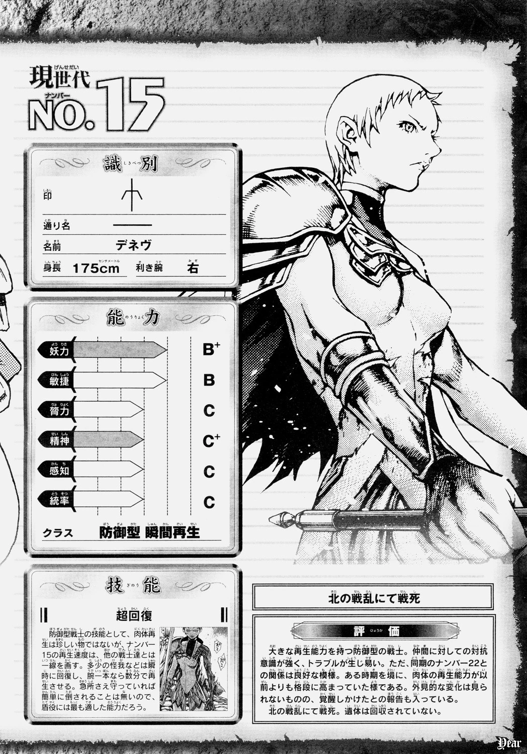 Gallery/Deneve | Claymore Wiki | Fandom