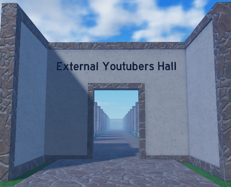 External Youtubers Hall | Clean Up Roblox Wiki | Fandom