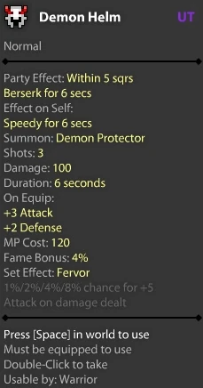 Demon Helm | Atlas Wiki | Fandom