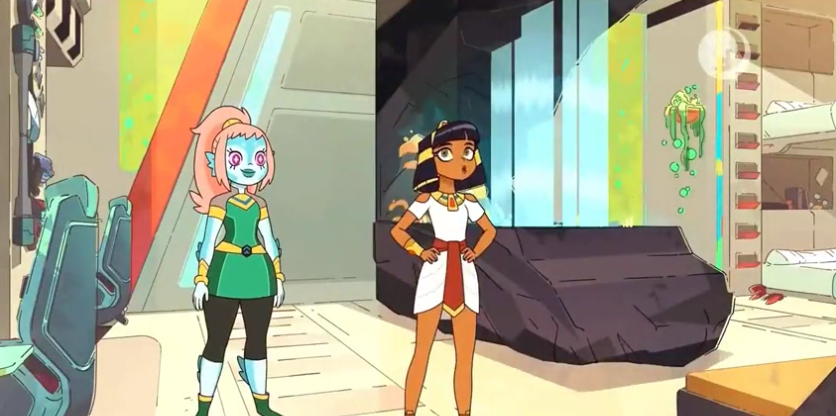 Cleo and Akila's dorm room | Cleopatra In Space Wiki | Fandom