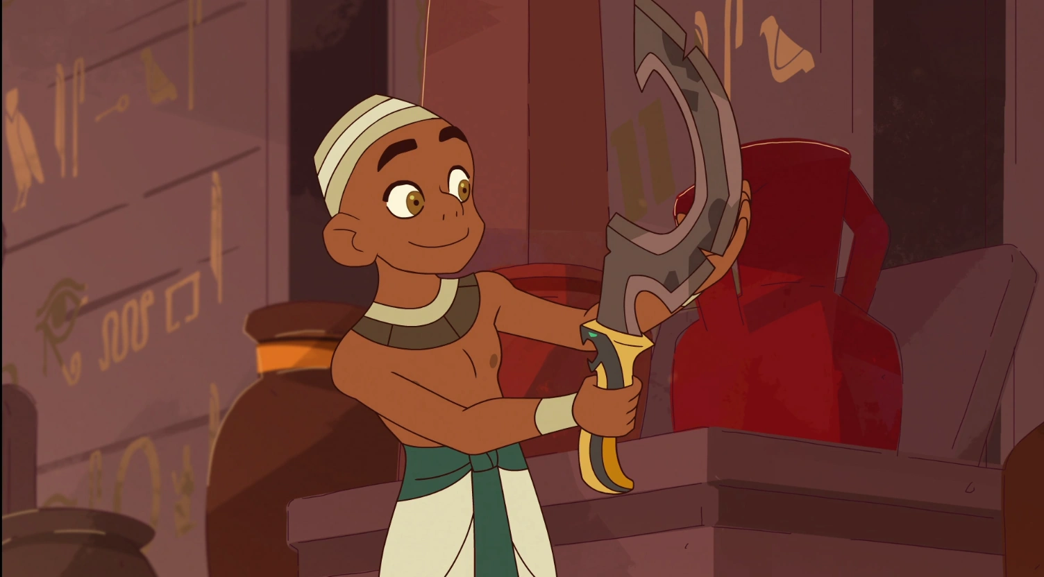 Sword of Kebechet | Cleopatra In Space Wiki | Fandom