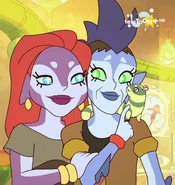 Theoda and Pothina | Cleopatra In Space Wiki | Fandom