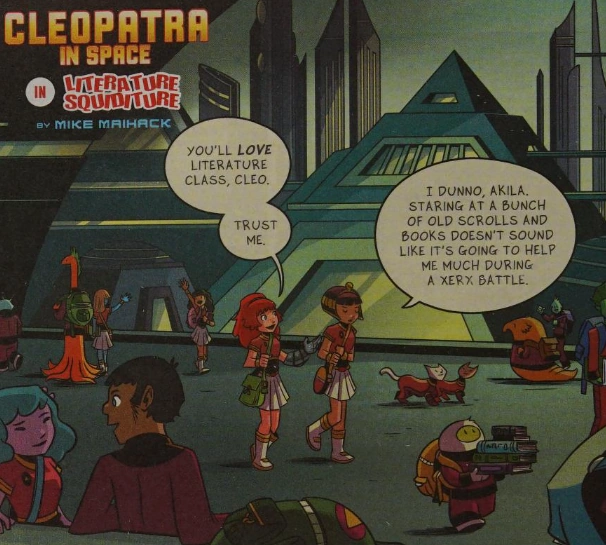 Literature Squiditure | Cleopatra In Space Wiki | Fandom