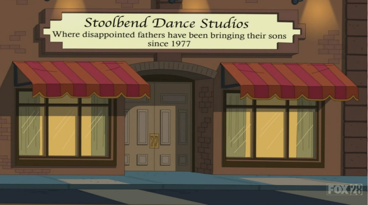 Stoolbend Dance Studios | The Cleveland Show Wiki | Fandom