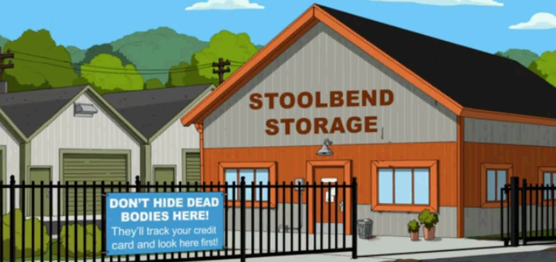 Stoolbend Storage | The Cleveland Show Wiki | Fandom