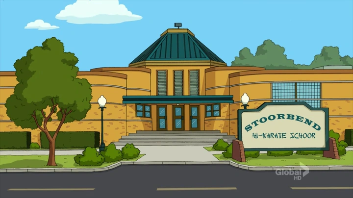 Stoolbend Karate School | The Cleveland Show Wiki | Fandom