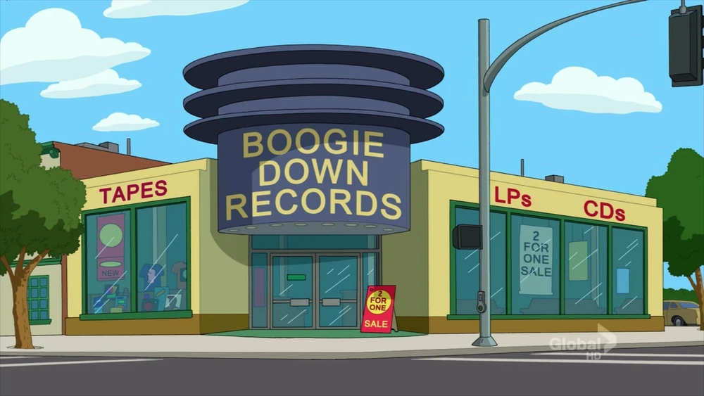 Discos de Boogie Down | The Cleveland Show Wiki | Fandom