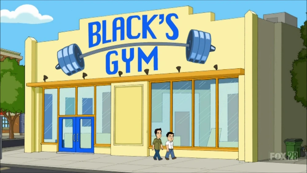 Gimnasio de negros | The Cleveland Show Wiki | Fandom