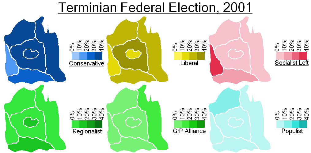 Terminian federal election, 2001 | Clever Wiki | Fandom