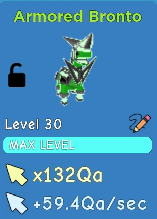 Armored Bronto | Clicker Simulator Wiki | Fandom