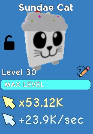 Sundae Cat | Clicker Simulator Wiki | Fandom