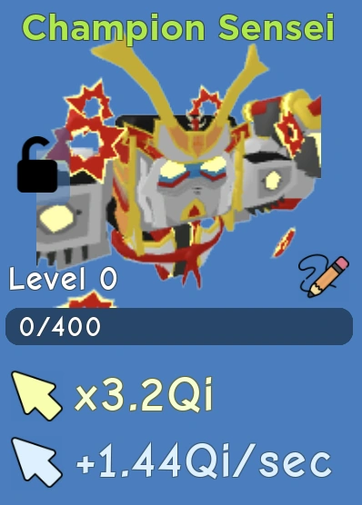 Champion Sensei | Clicker Simulator Wiki | Fandom