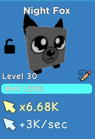 Night Fox | Clicker Simulator Wiki | Fandom