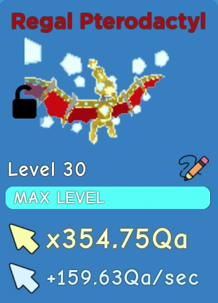 Regal Pterodactyl | Clicker Simulator Wiki | Fandom