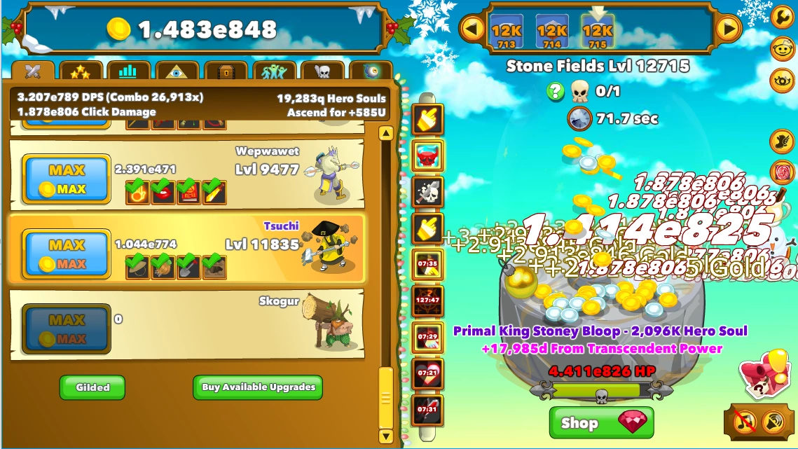 Gold | ClickerHeroes Wiki | Fandom