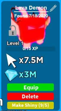 Lava Demon | Clicking Legends Wiki | Fandom