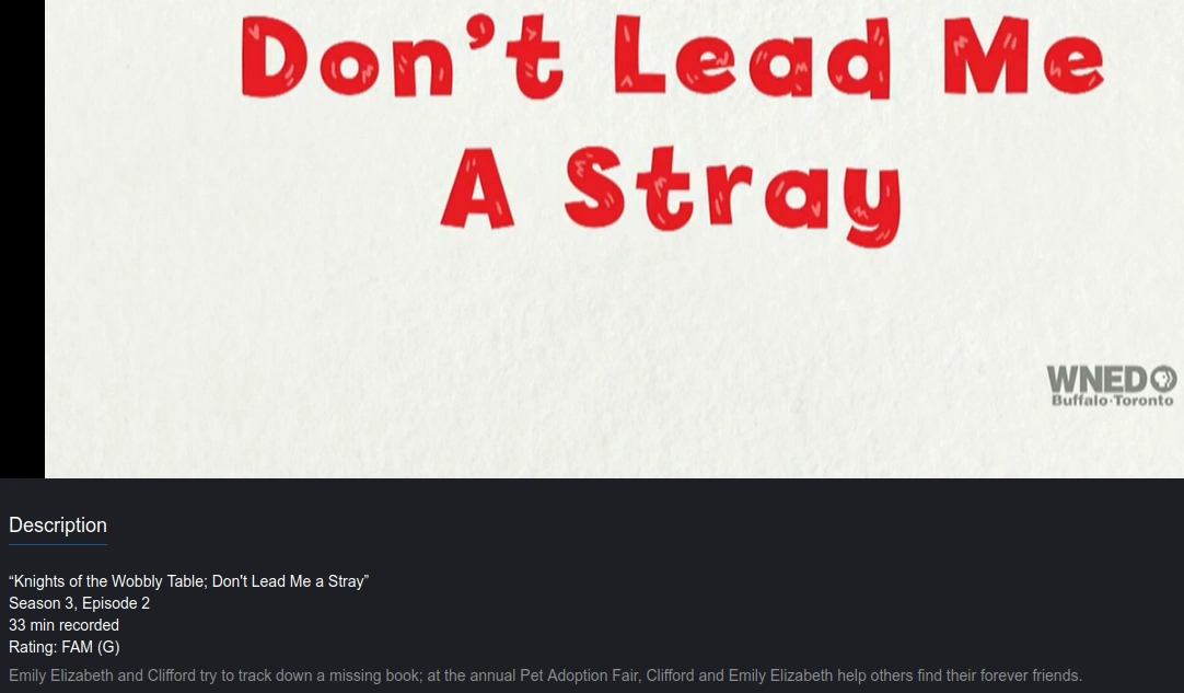 Don't Lead Me A Stray | Clifford the Big Red Dog Wiki | Fandom
