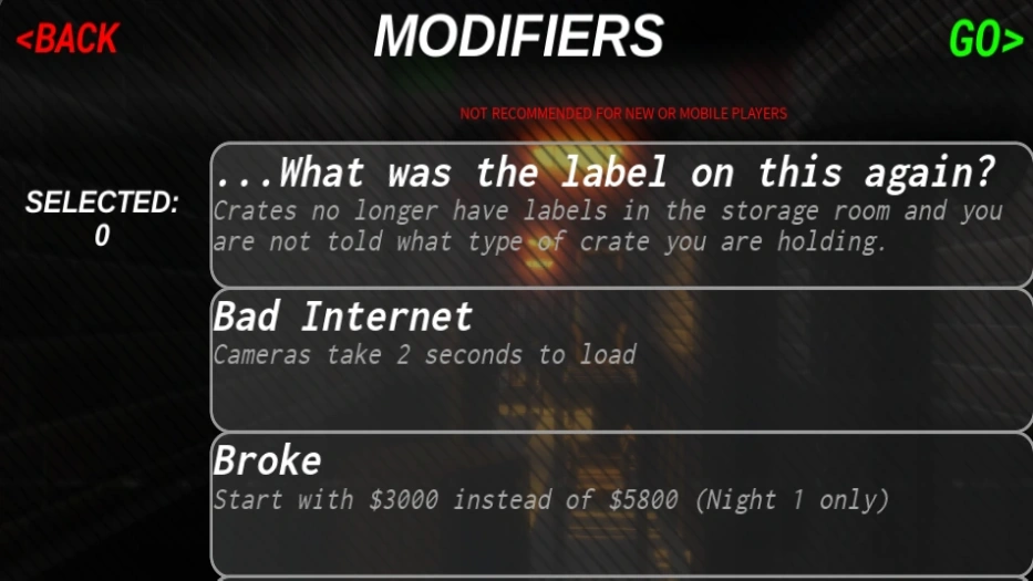 Modifiers | Cliffside Station Wiki | Fandom