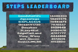 Steps leaderboard | Climb 1000 Stairs Wiki | Fandom