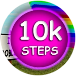 10K steps badge | Climb 1000 Stairs Wiki | Fandom