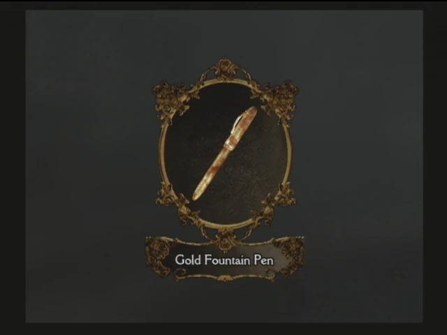Gold Fountain Pen | Clock Tower Jennifer Wiki | Fandom