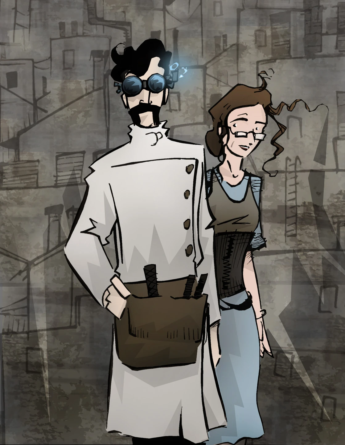 Wyatt and Winnifred Chapman | Clockworks Wiki | Fandom