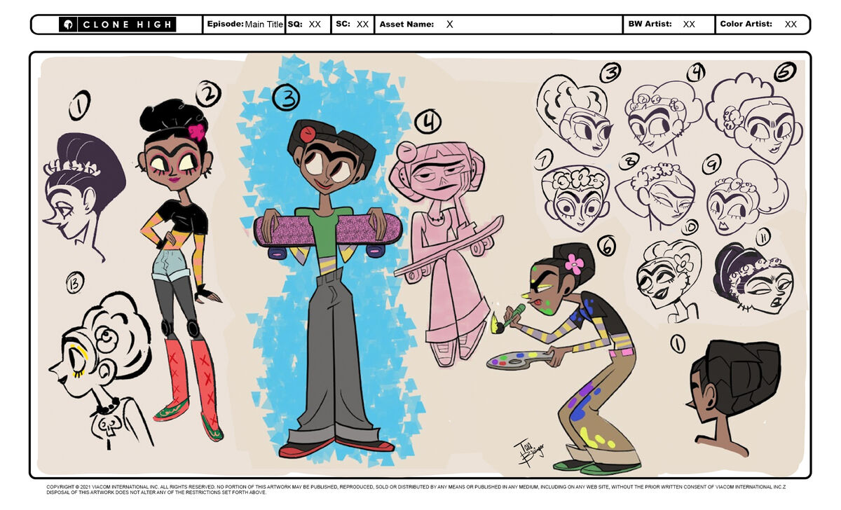 Frida Kahlogallery Clone High Wiki Fandom