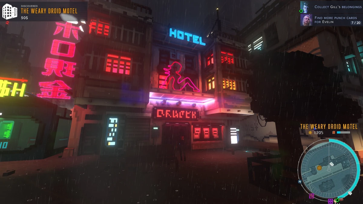 The Weary Droid Motel | Cloudpunk Wiki | Fandom