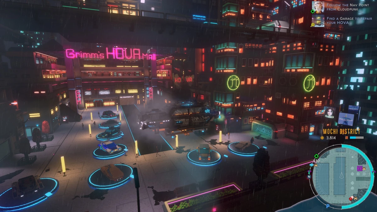 Grimm's HOVA mall | Cloudpunk Wiki | Fandom