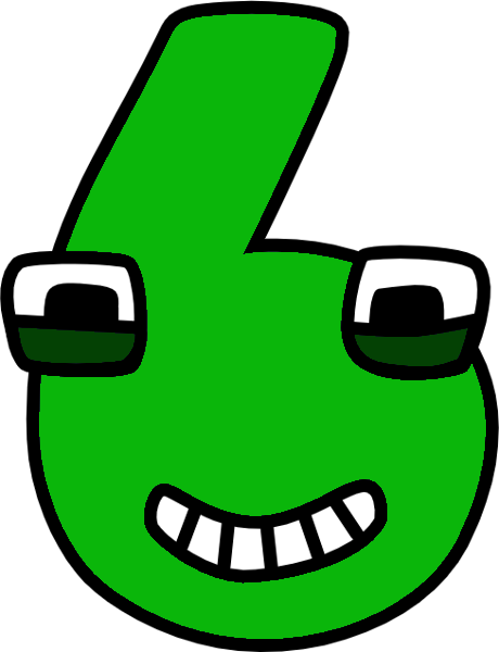 6 (character) | Cloudy's Number Lore Wiki | Fandom