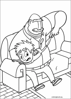 coloring pages cloudy with a chance of meatballs