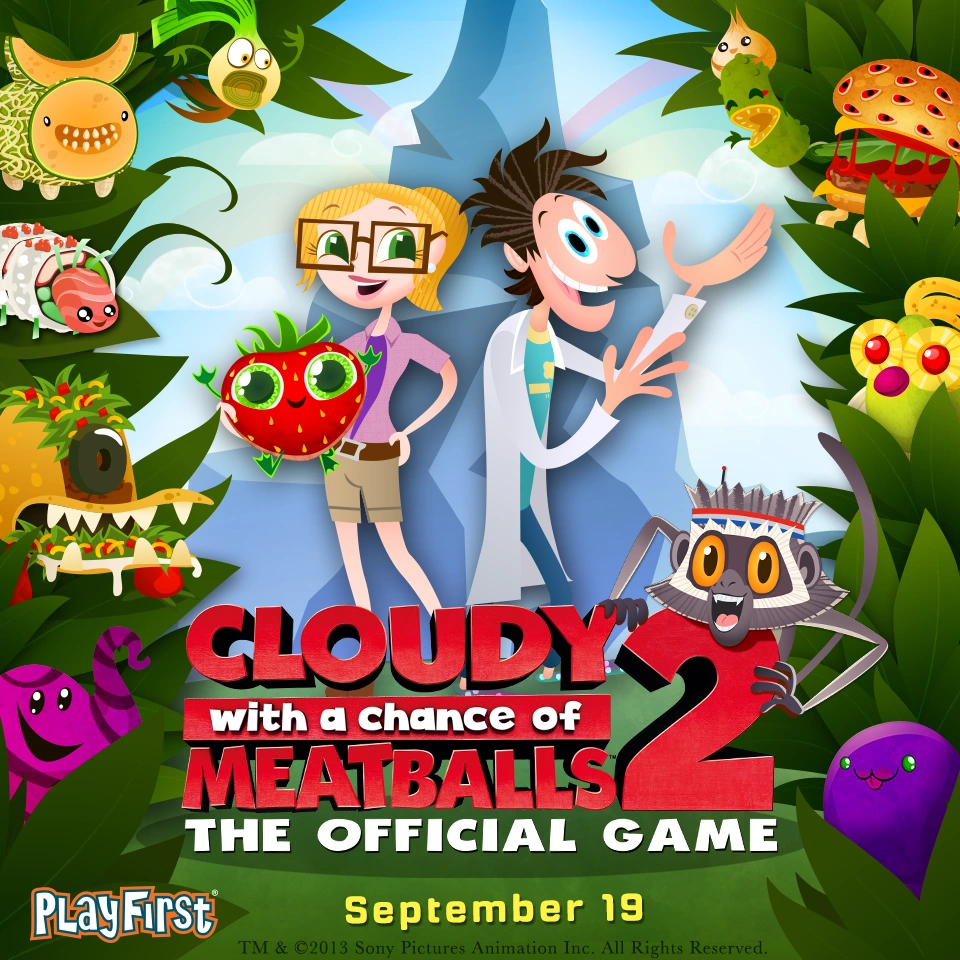 Cloudy With A Chance Of Meatballs Food Characters
