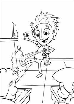 cloudy coloring pages