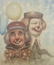 That one clown picture that got destroyed | Clown Wiki | Fandom