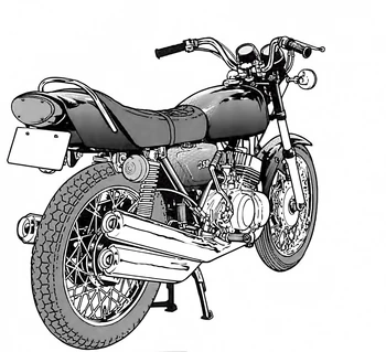 Kawasaki 350SS | Clover TETSUHIRO Hirakawa Wiki | Fandom