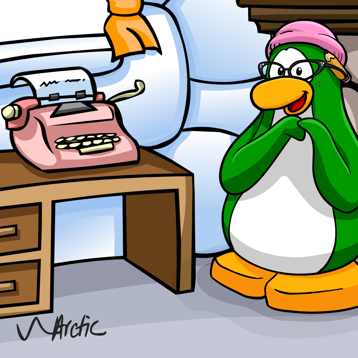 Aunt Arctic Club Penguin Back Wiki Fandom