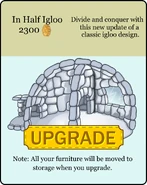 In-Half Igloo | Club Penguin Rewritten Wiki | Fandom
