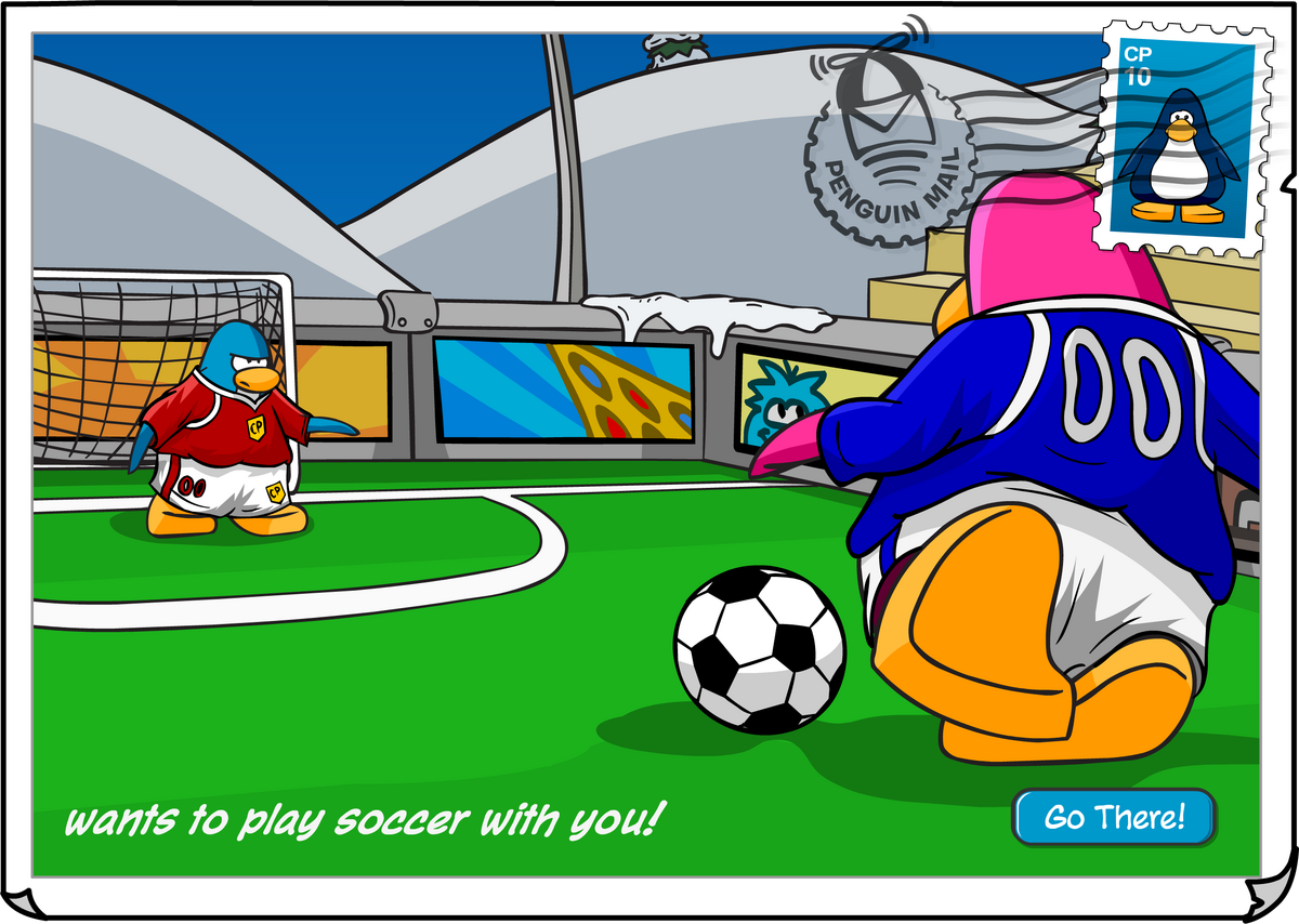 Soccer Postcard Club Penguin Rewritten Wiki Fandom