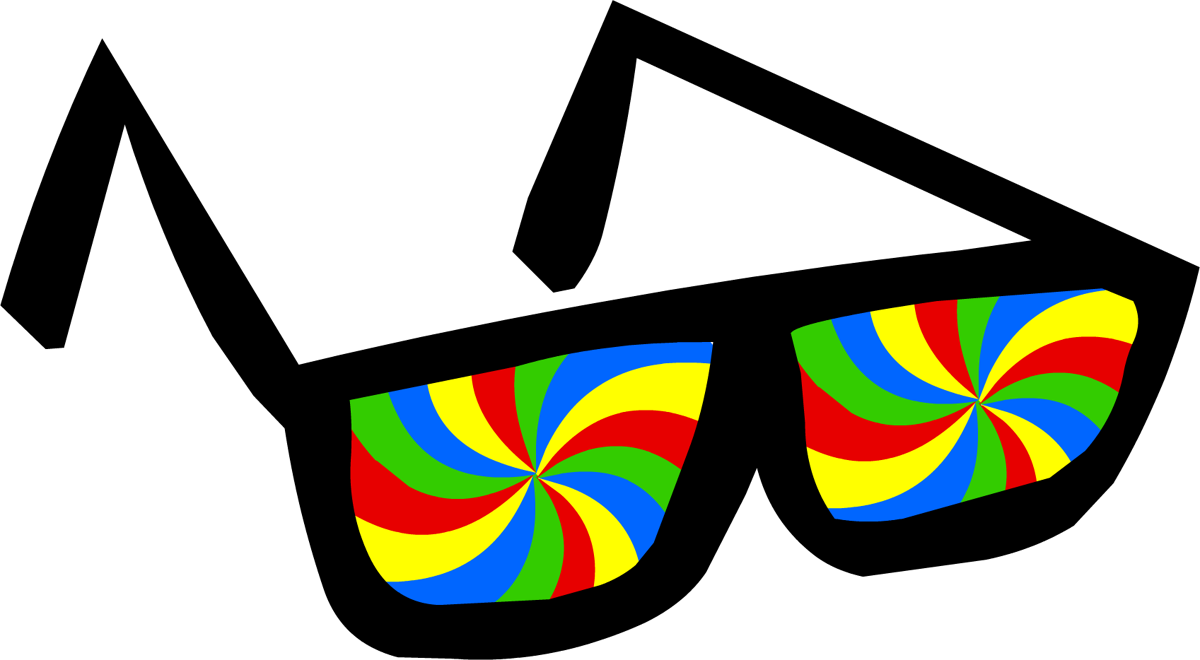 Swirly Glasses | Club Penguin Rewritten Wiki | Fandom