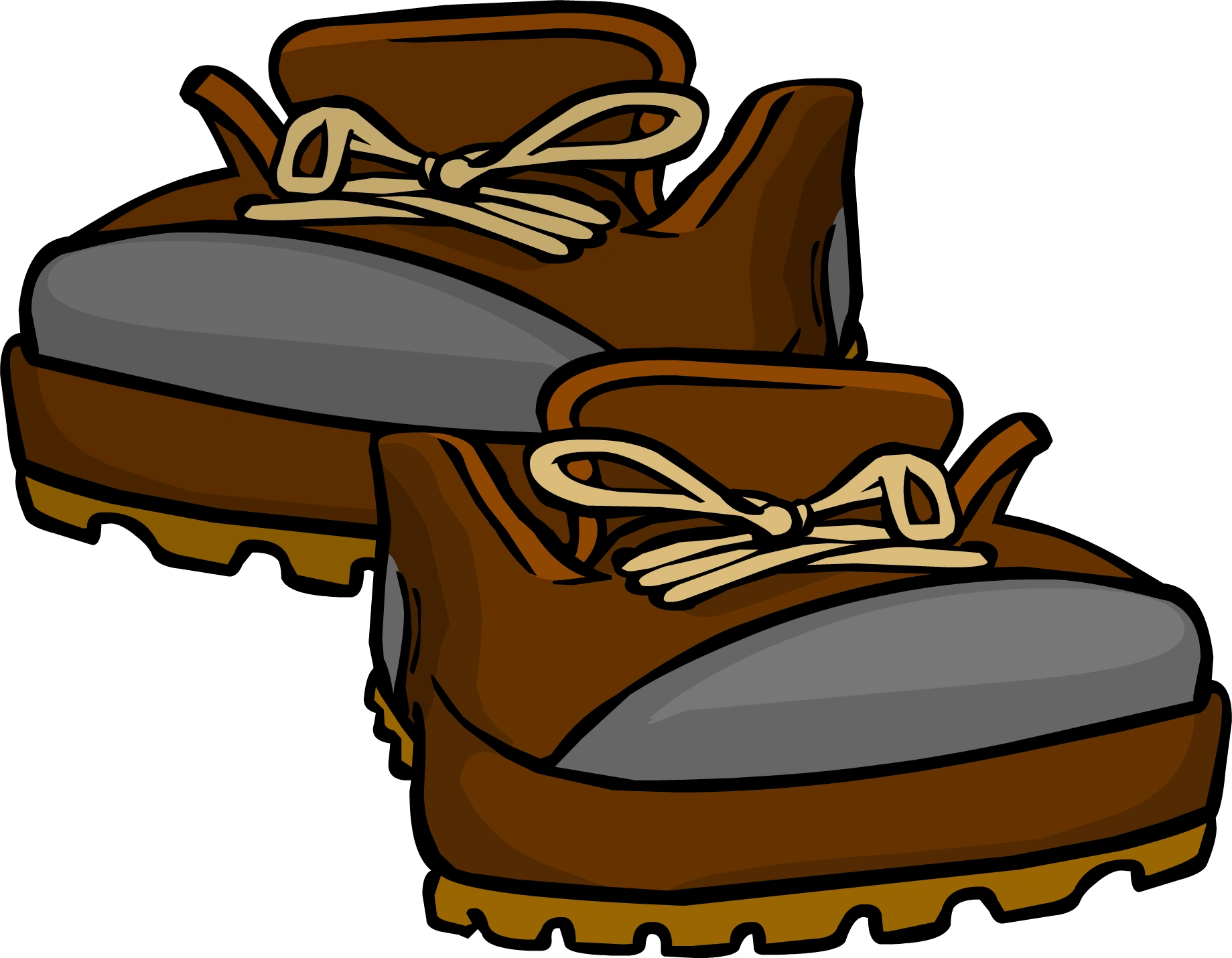 Hiking Boots Clipart