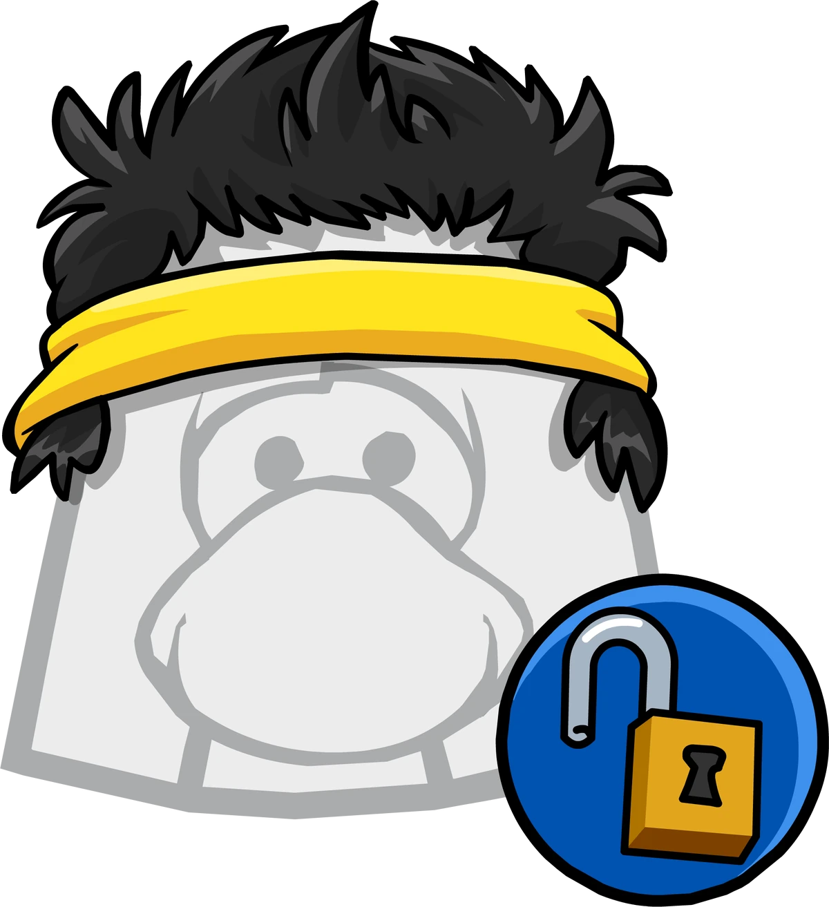 Yellow Sweat Band | Club Penguin Rewritten Wiki | Fandom