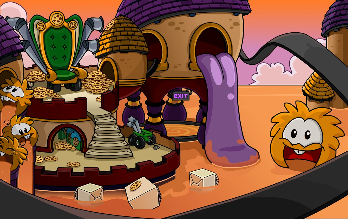 Orange Puffle Dimension | Club Penguin Rewritten Wiki | Fandom