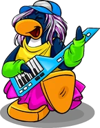 Blue Keytar | Club Penguin Rewritten Wiki | Fandom