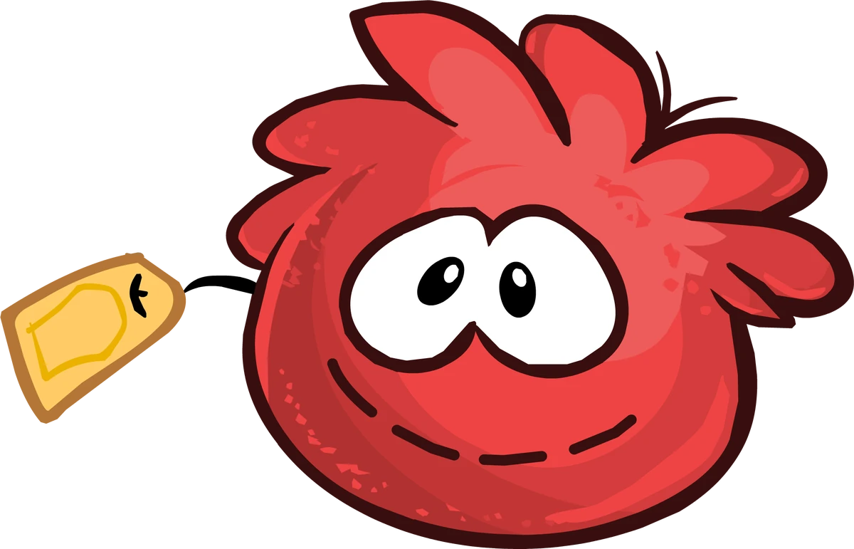 Red Puffle Stuffie | Club Penguin Rewritten Wiki | Fandom