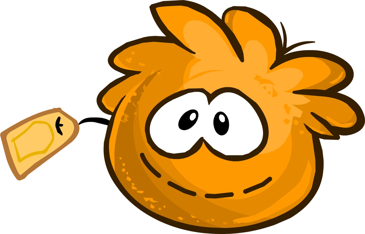 Orange Puffle Stuffie | Club Penguin Rewritten Wiki | Fandom