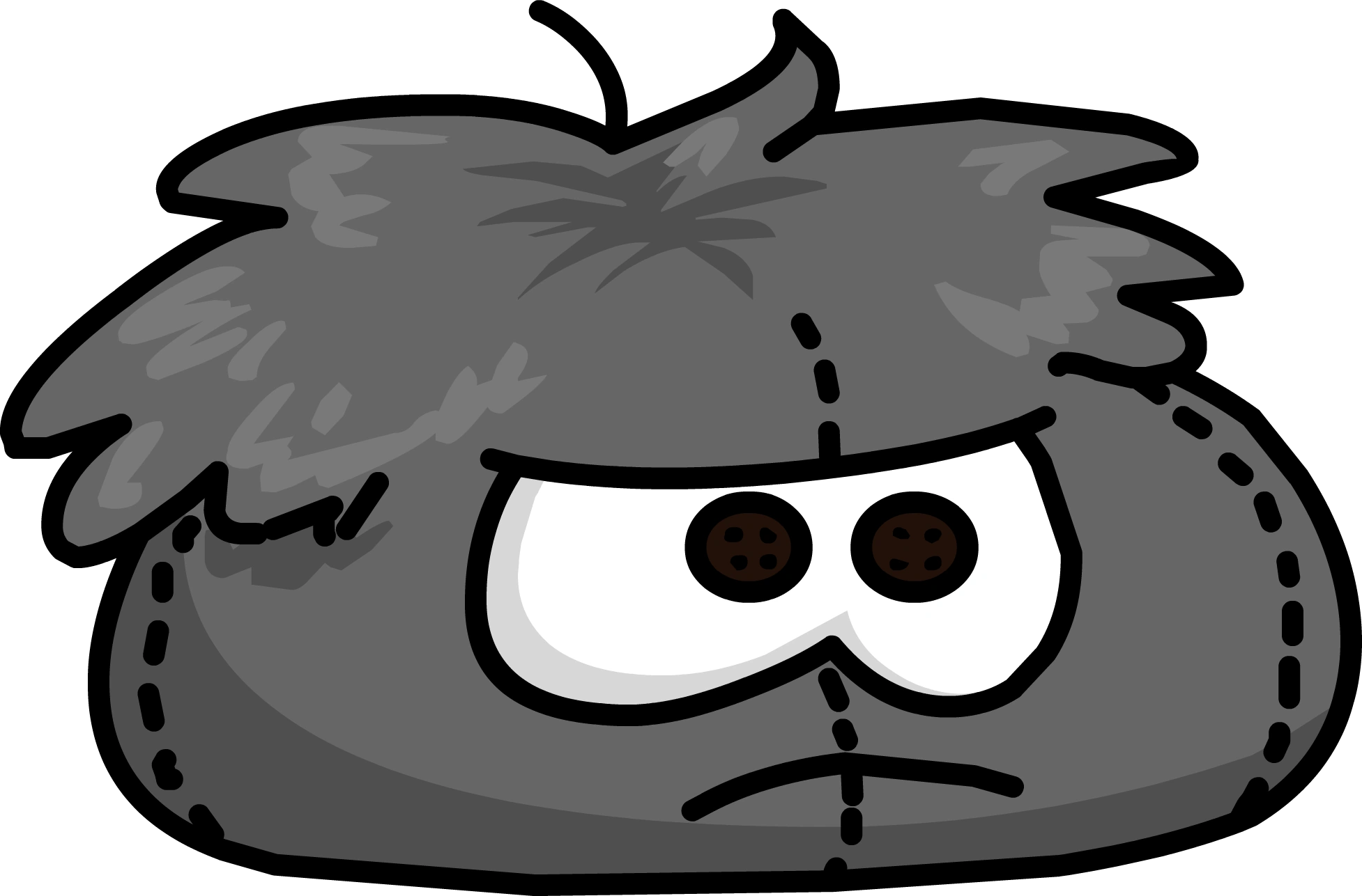 Club Penguin Puffles Black