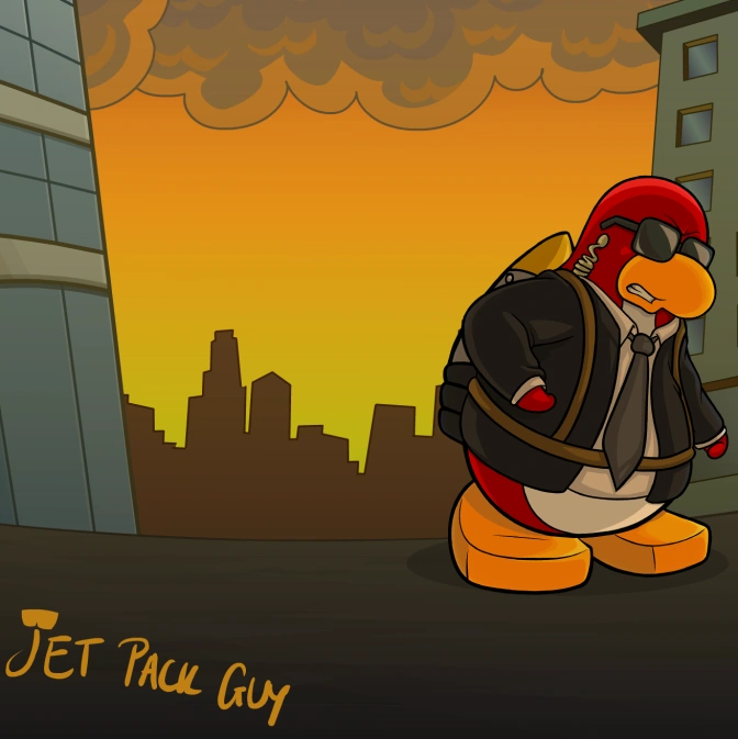 Jet Pack Guy's Rooftop Giveaway | Club Penguin Rewritten Wiki | Fandom