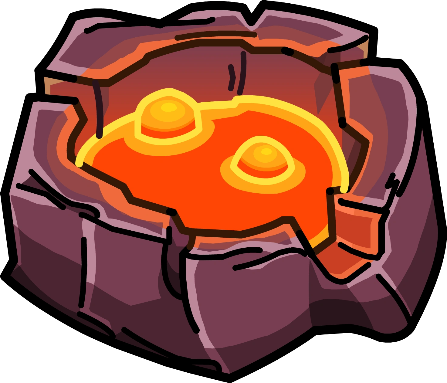 Lava Puddle | Club Penguin Rewritten Wiki | Fandom