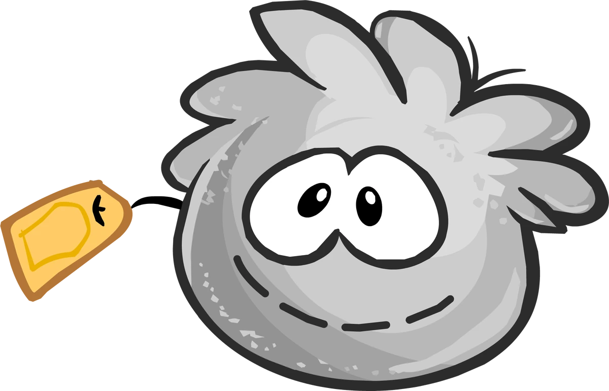 Grey Puffle Stuffie | Club Penguin Rewritten Wiki | Fandom